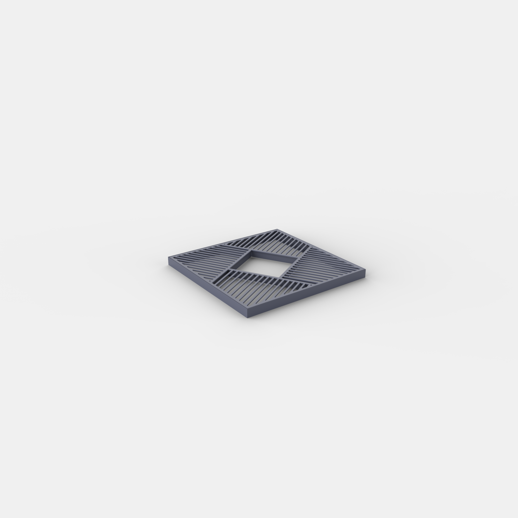 Public Pavement Tree Grates- Angle Model - StraBe