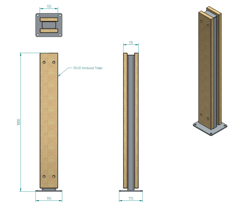 Bondi Bollard - StraBe