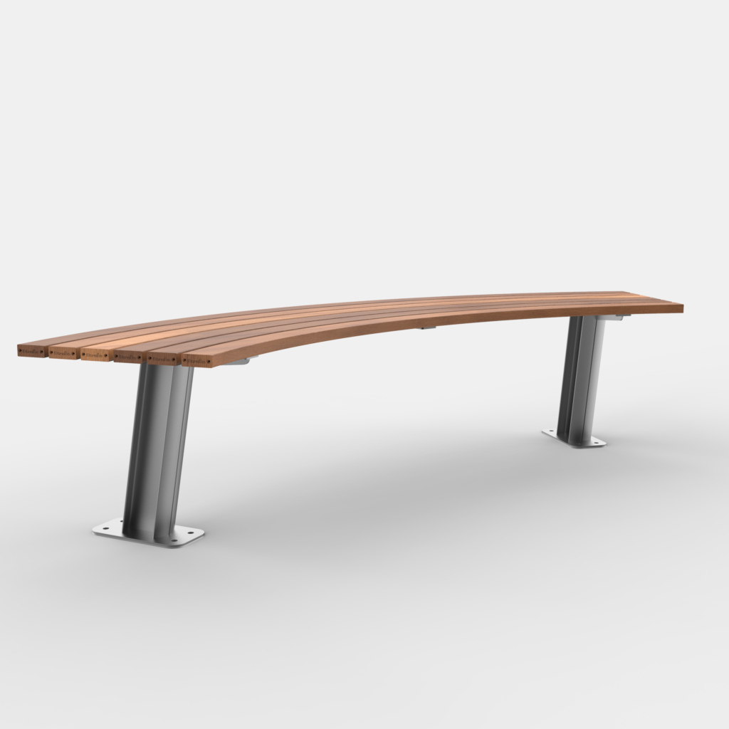 Ion Curved Bench - StraBe